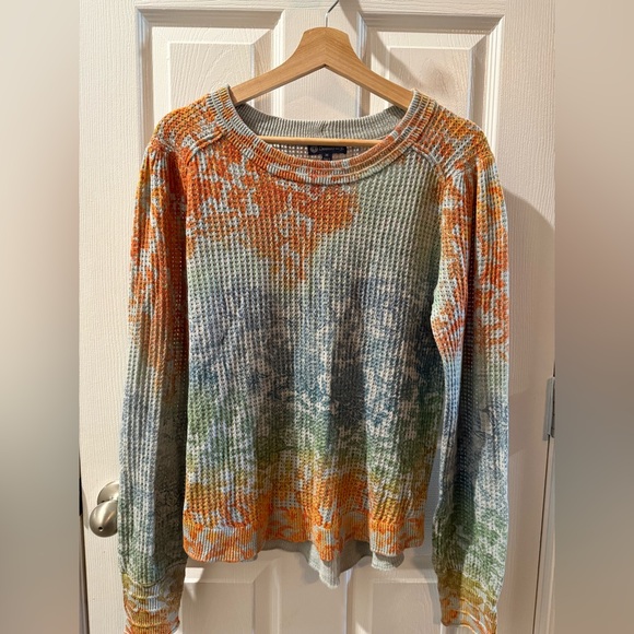 Democracy | Sweaters | Democracy Multicolor Waffle Knit Womens Sweater ...
